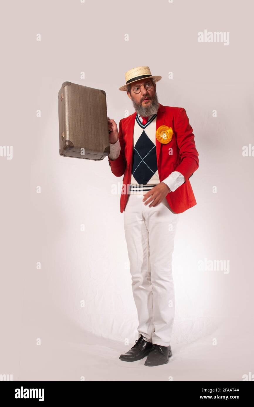 Male model vintage clothes hi-res stock photography and images - Alamy