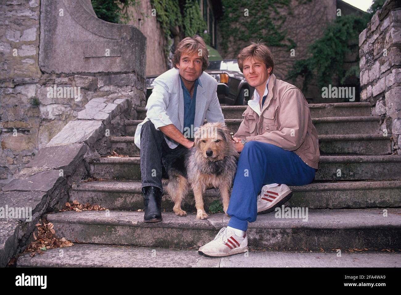 22 August 1990, North Rhine-Westphalia, Bergisch Gladbach: actor Thomas ...