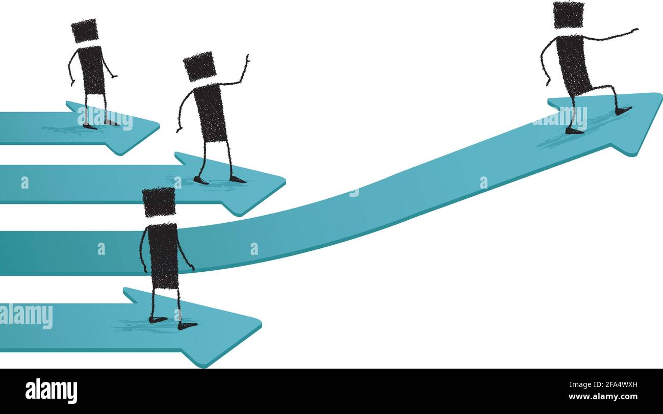 Business graphic chart going up Stock Vector Images - Alamy