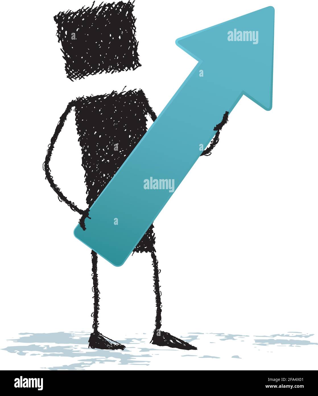 Pointing figure Stock Vector Images - Alamy