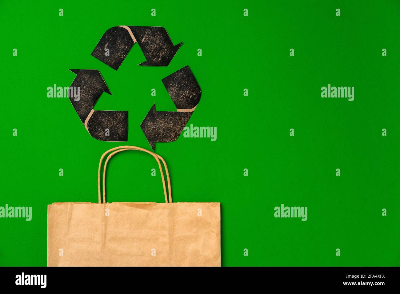 Concept of paper recycling, eco friendly consumerism Stock Photo - Alamy