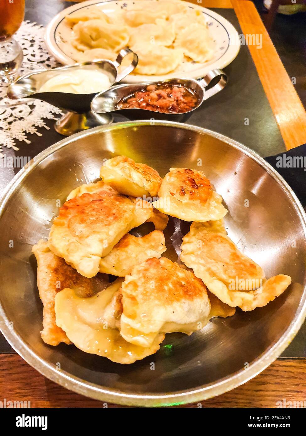Steamed pierogi hi-res stock photography and images - Alamy