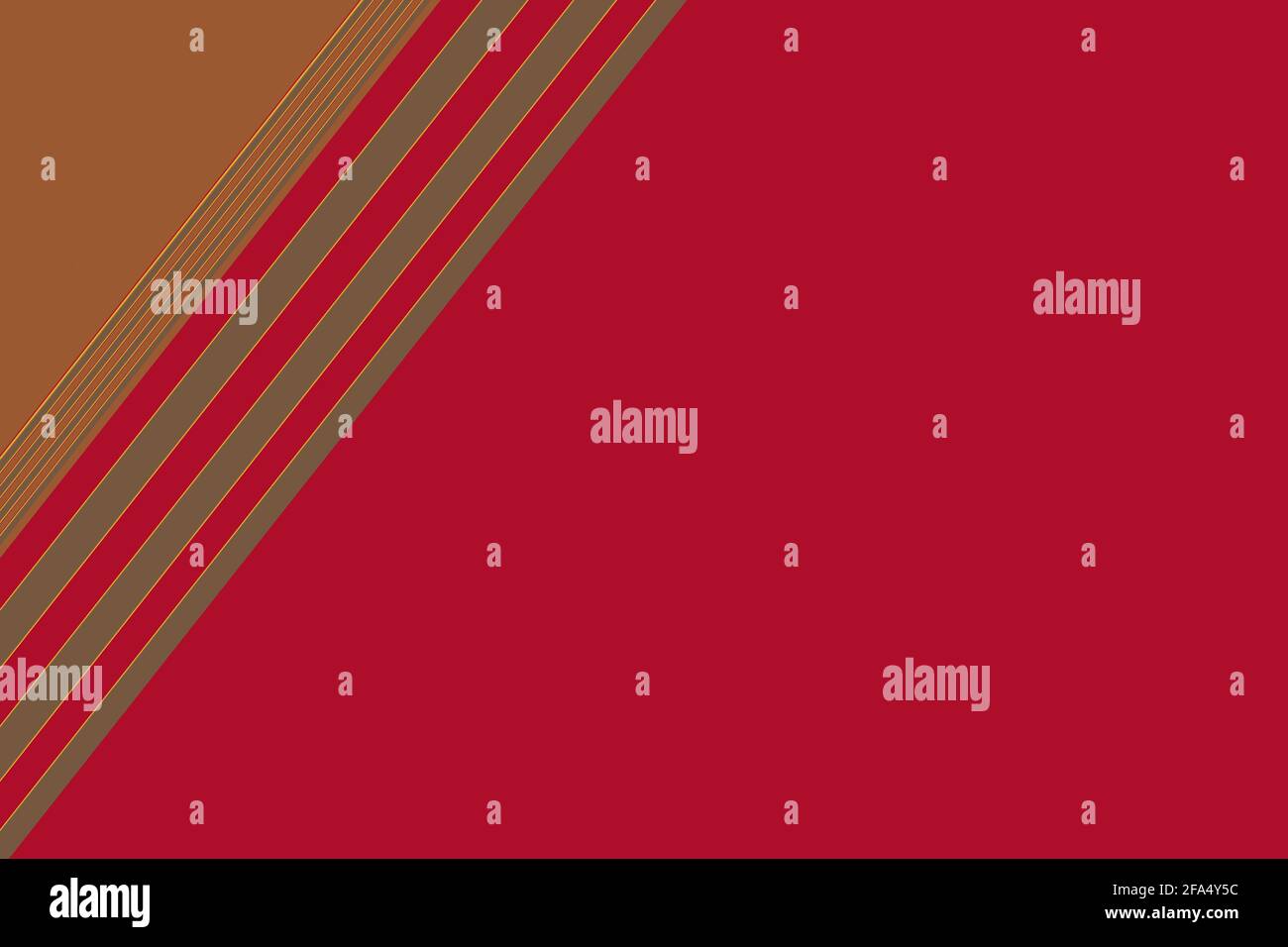 Illustration of different sized lines on a red background Stock Photo ...