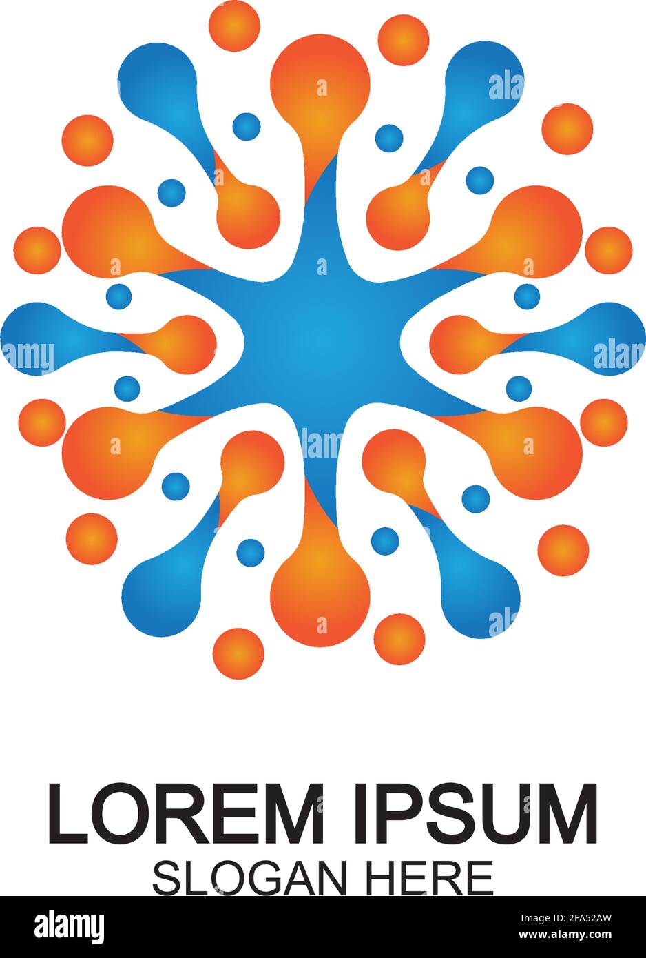 Molecule symbol logo template vector illustration design Stock Vector ...