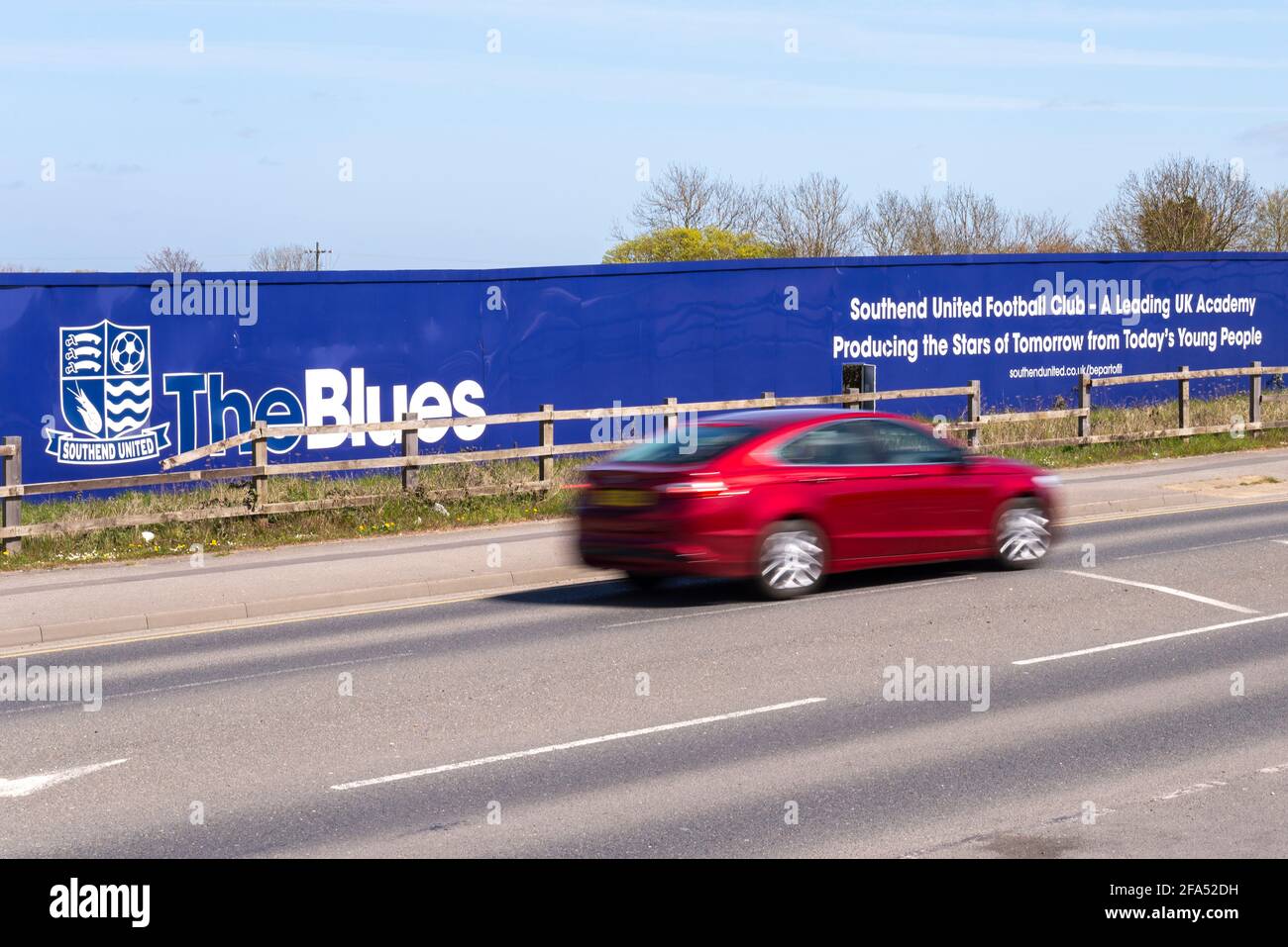 Football stadium uk hoarding hi-res stock photography and images - Alamy