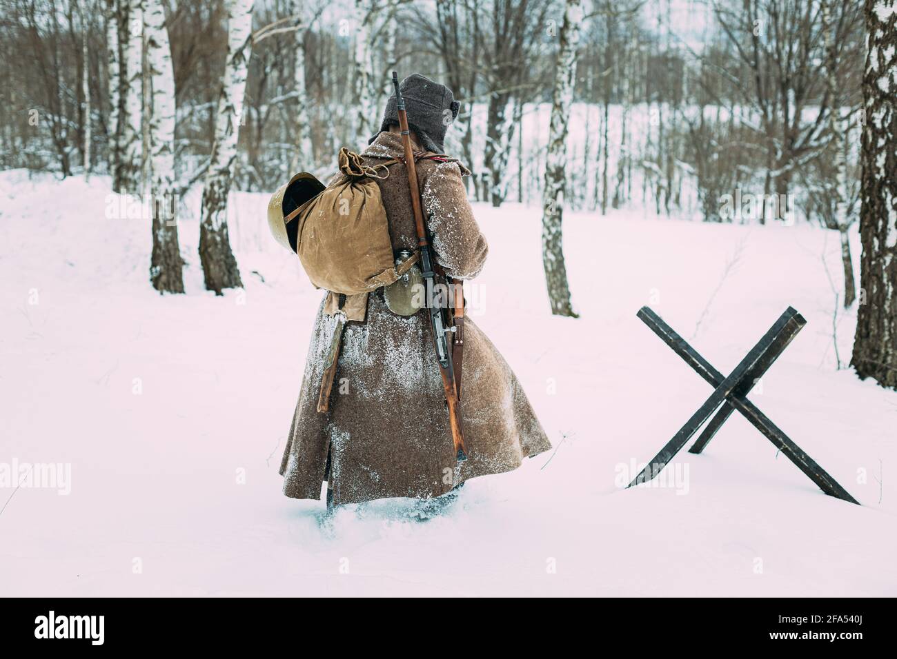 World war ii russian winter hi-res stock photography and images - Alamy