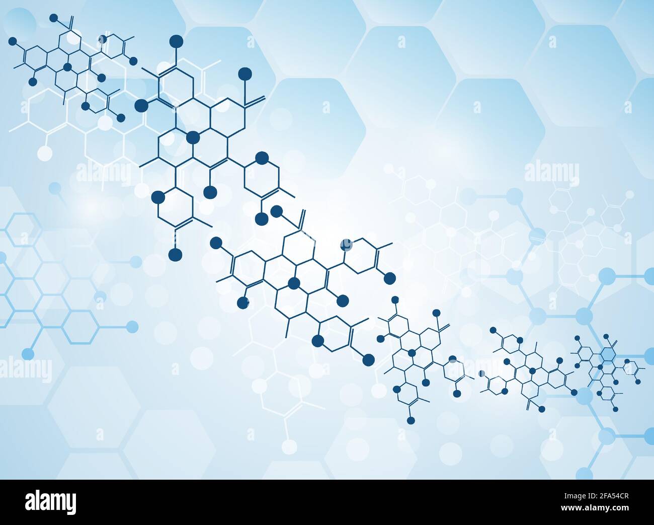 molecular structure medical background Illustrations Stock Vector Image ...