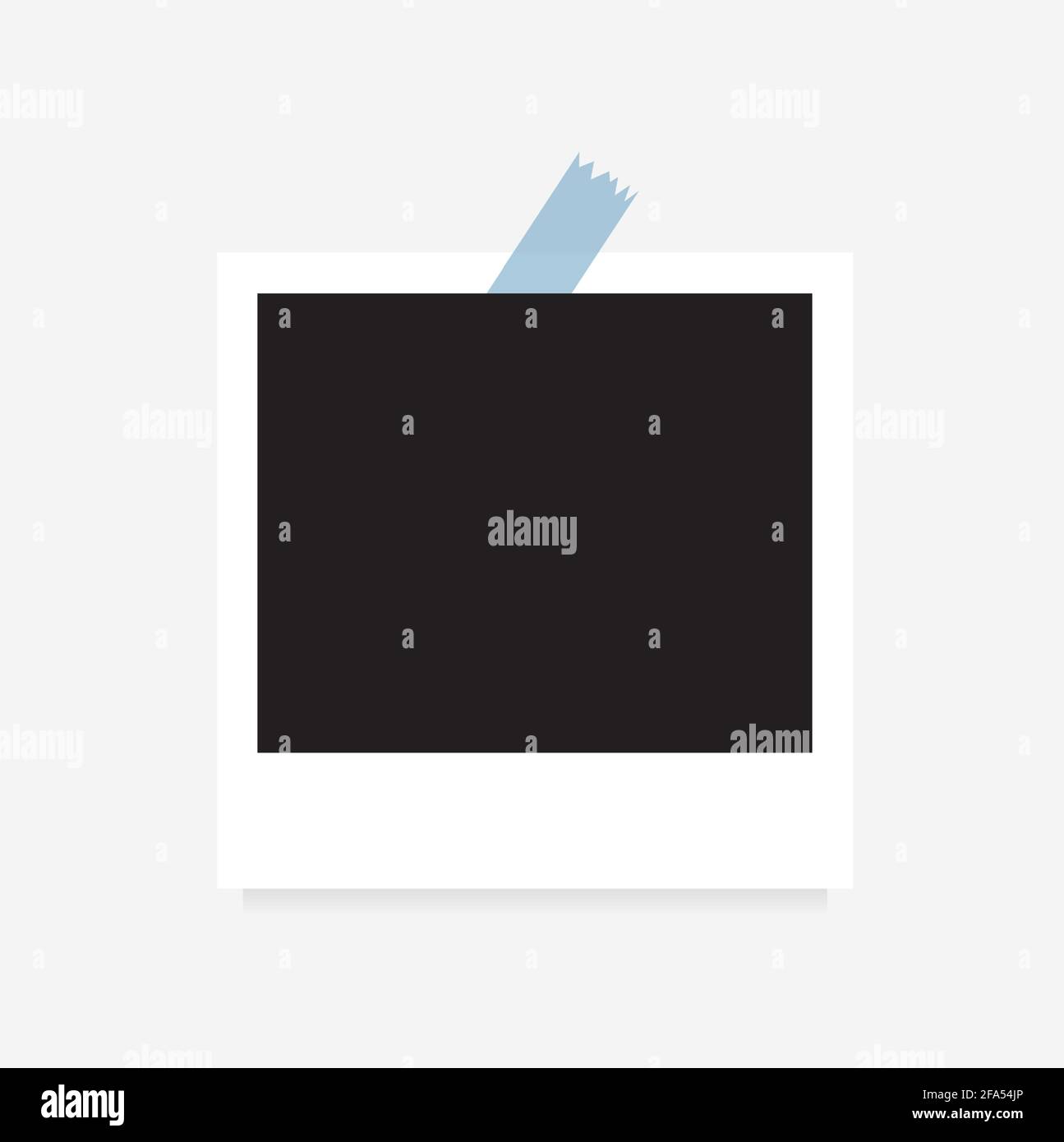 Photo frames with realistic drop shadow vector isolated background ...