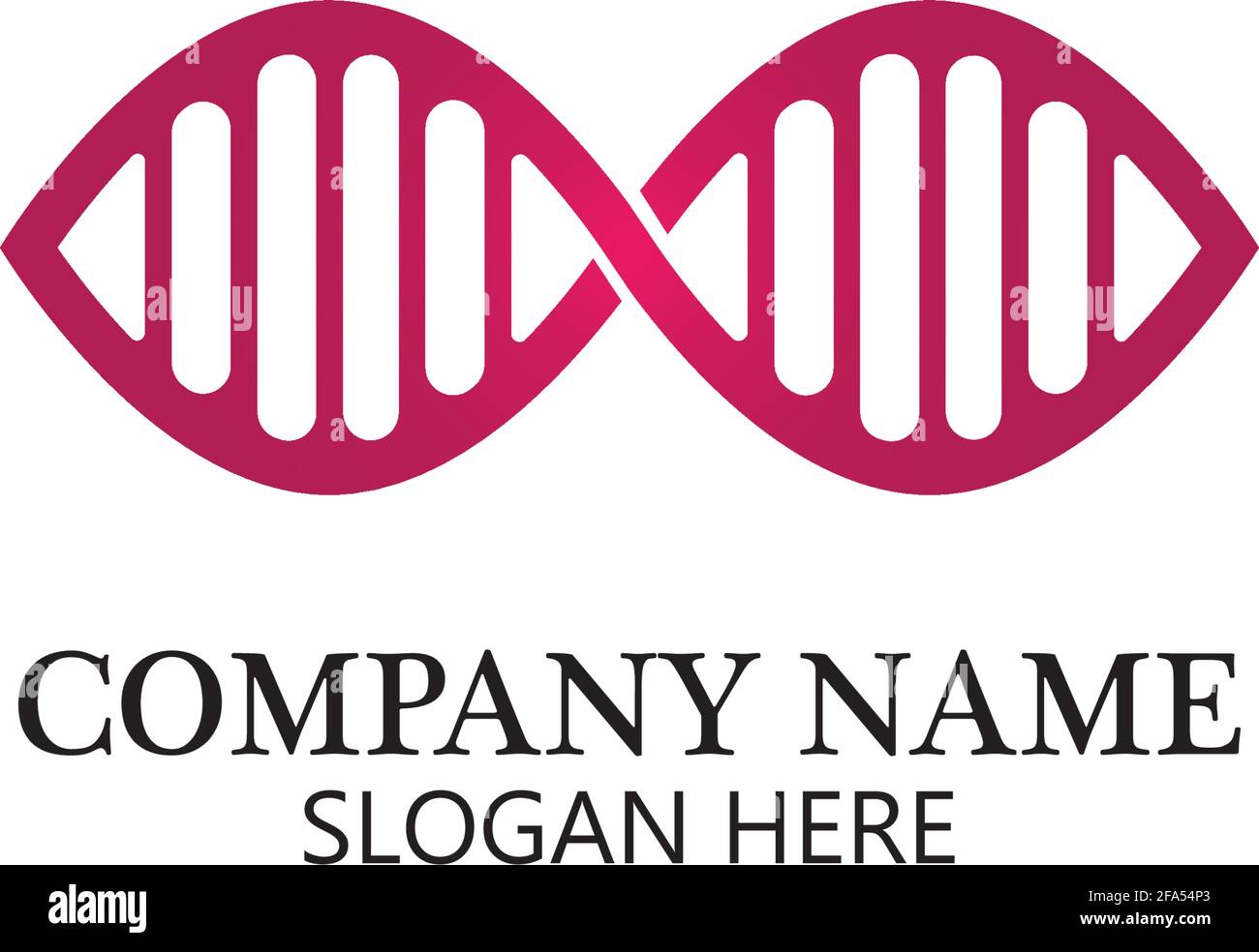 Infinity DNA Logo Icon Vector Stock Vector Image & Art - Alamy