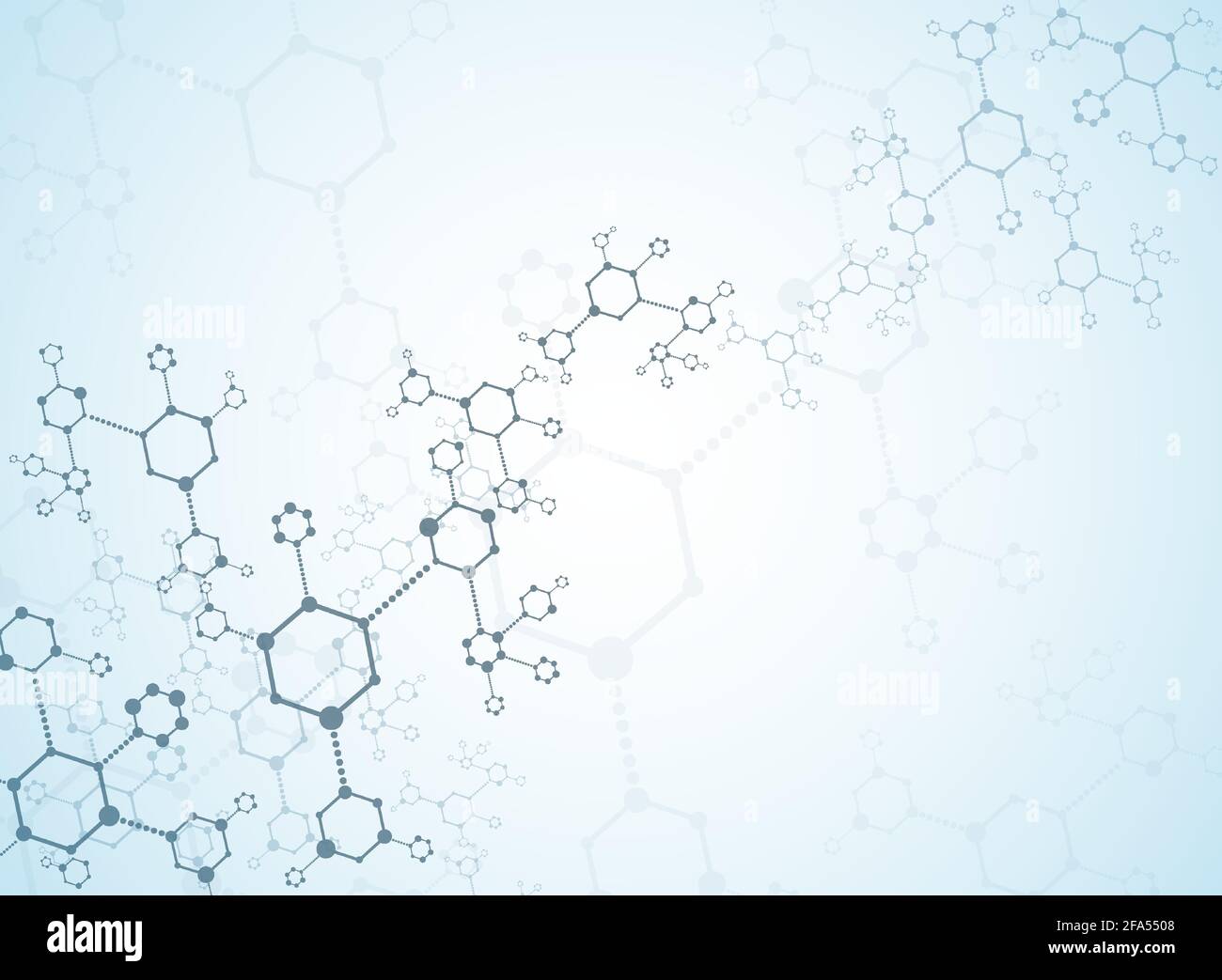 Abstract background medical substance and molecules Stock Vector Image ...