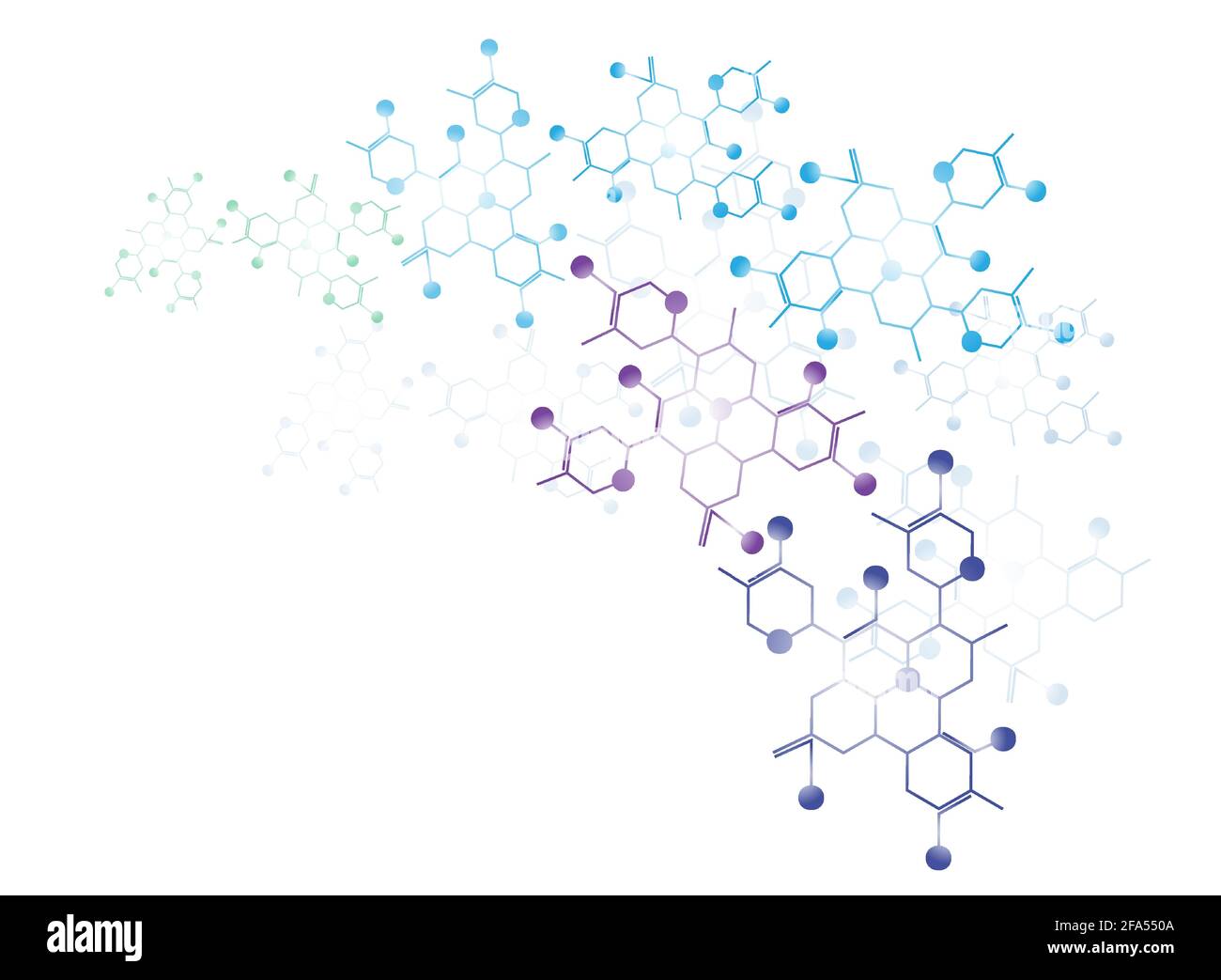 molecular structure medical background Illustrations Stock Vector Image ...