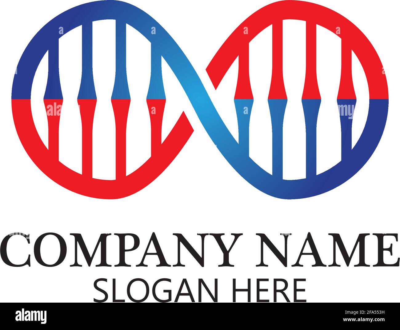 Infinity DNA Logo Icon Vector Stock Vector Image & Art - Alamy