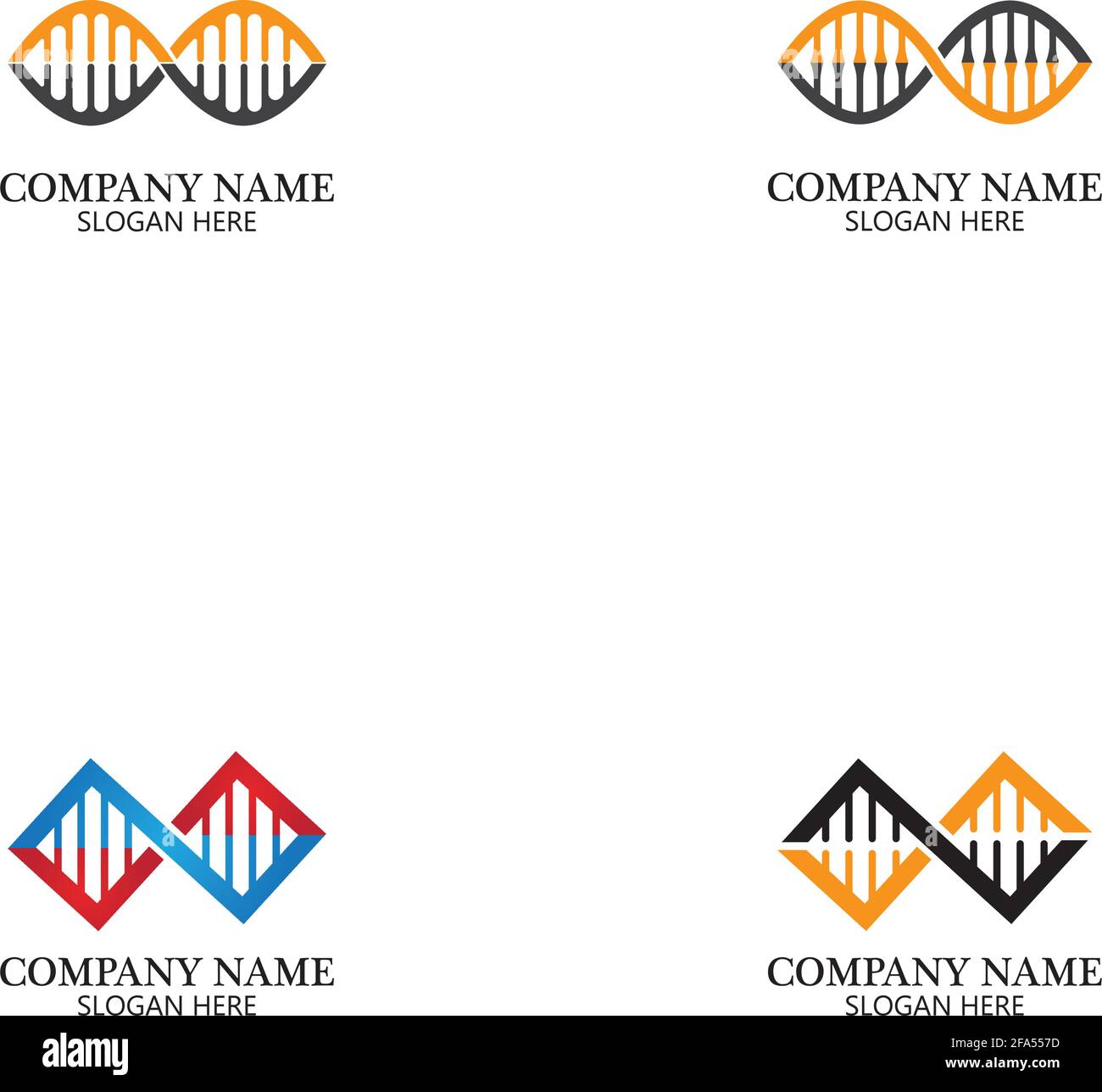 Infinity DNA Logo Icon Vector Stock Vector Image & Art - Alamy