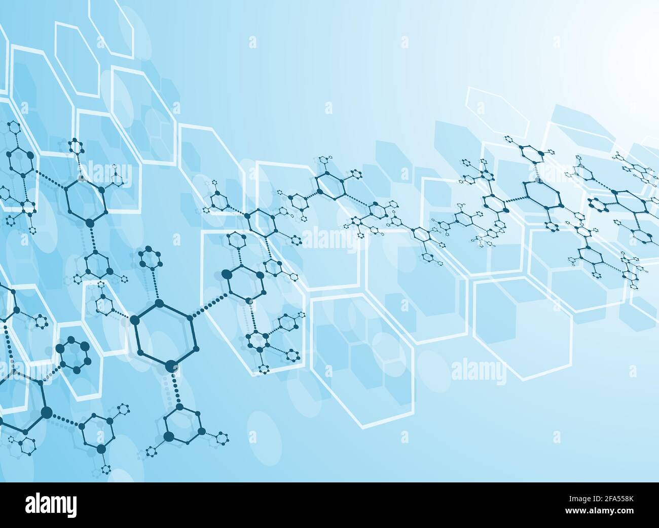 Abstract background medical substance and molecules Stock Vector Image ...