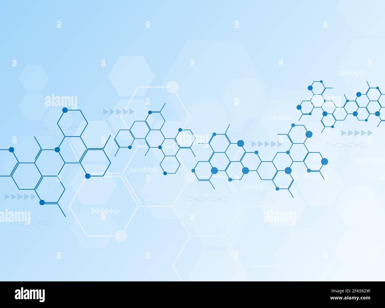 Abstract background medical substance and molecules Stock Vector Image ...