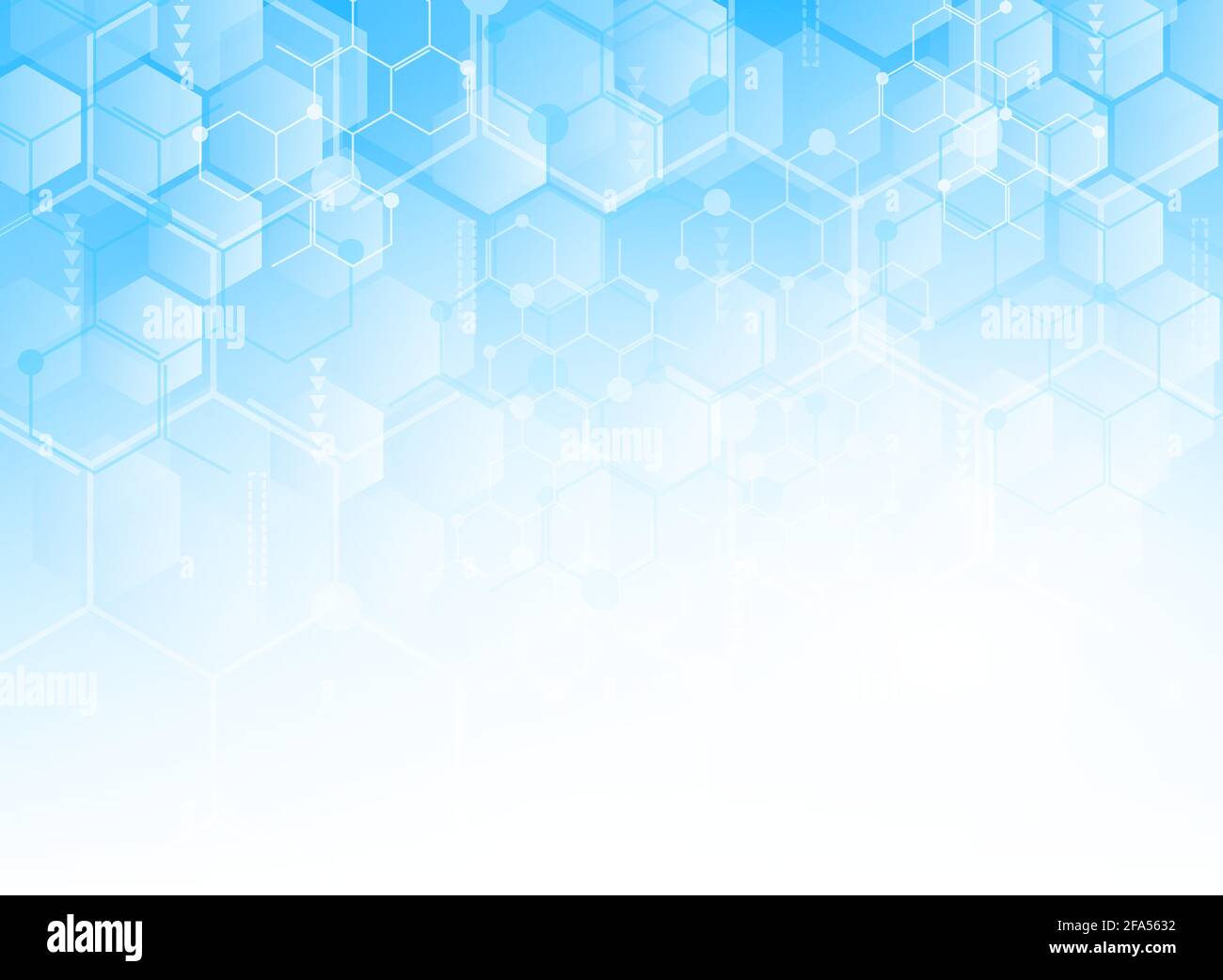 Abstract background medical substance and molecules. Vector ...