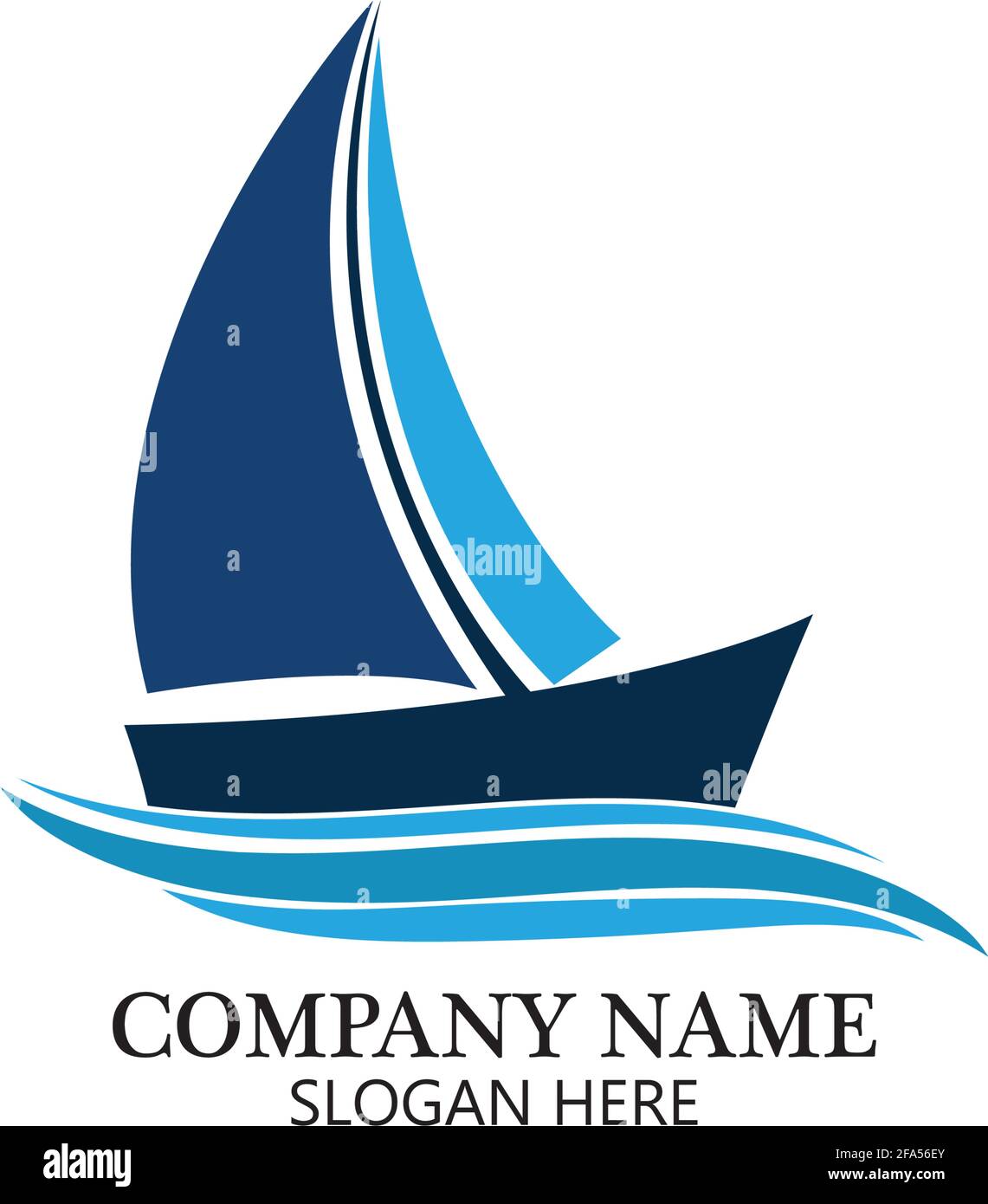 boat logo template,ship icon design,illustration element vector Stock ...