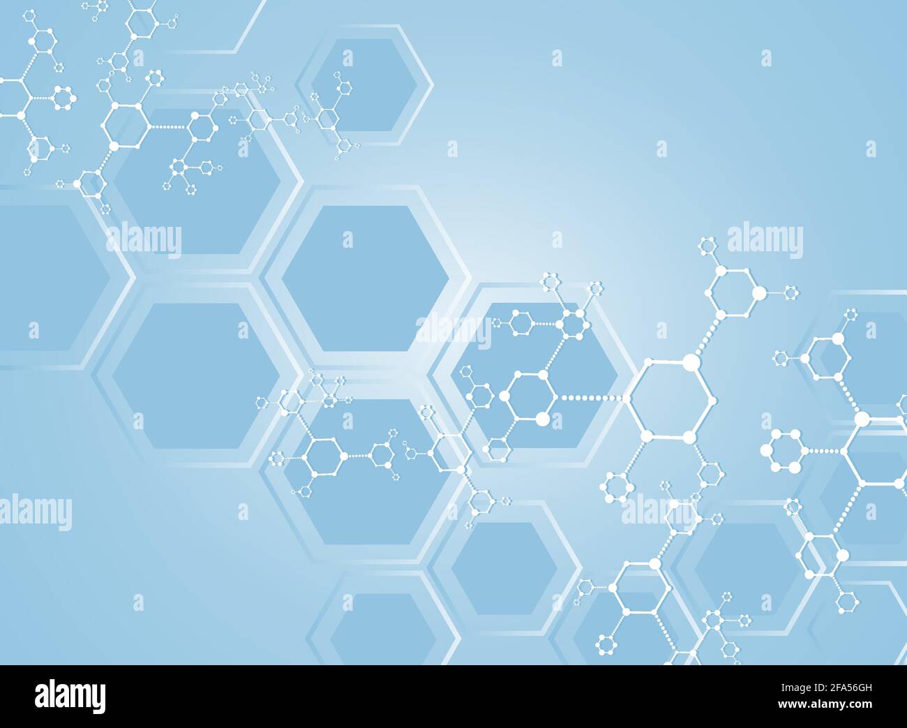 Abstract background medical substance and molecules Stock Vector Image ...