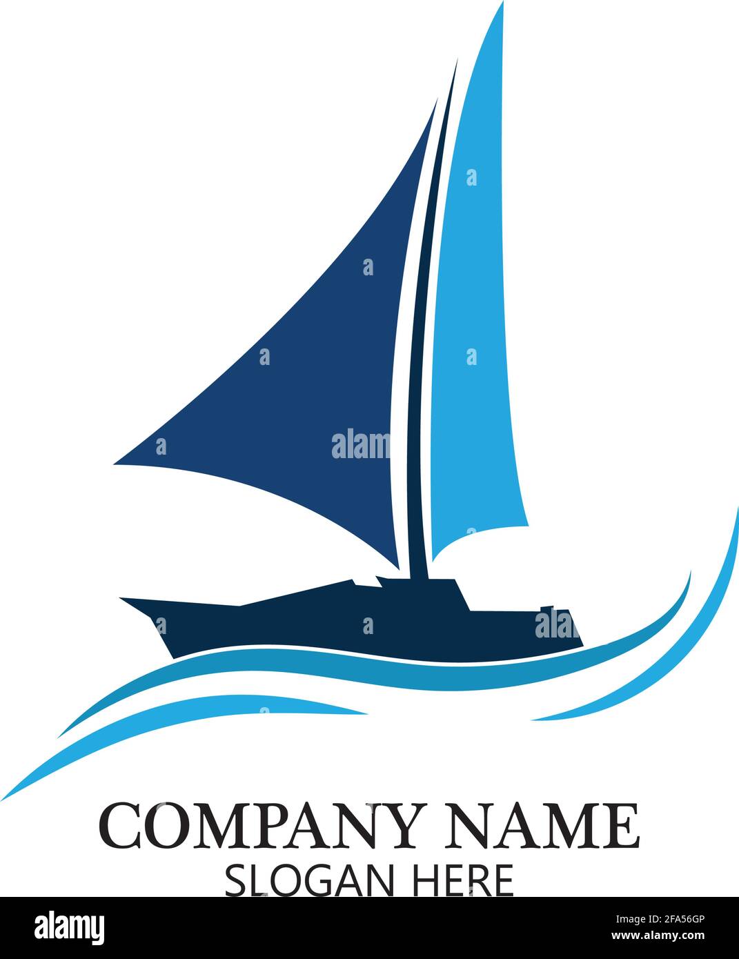 boat logo template,ship icon design,illustration element vector Stock ...