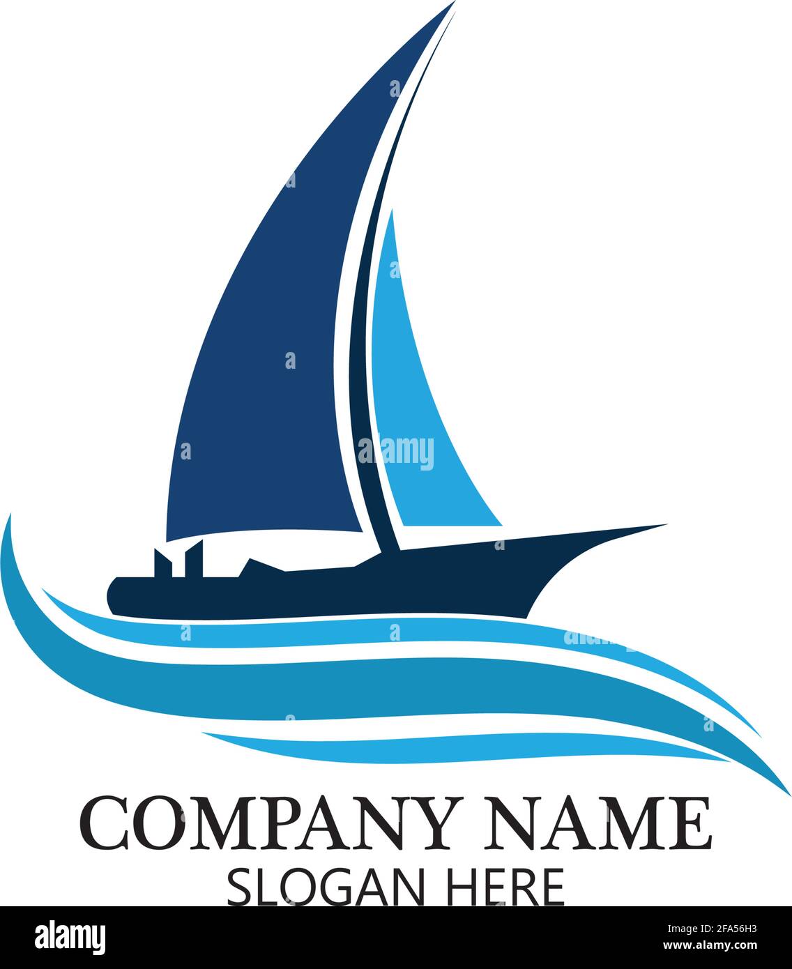 boat logo template,ship icon design,illustration element vector Stock ...