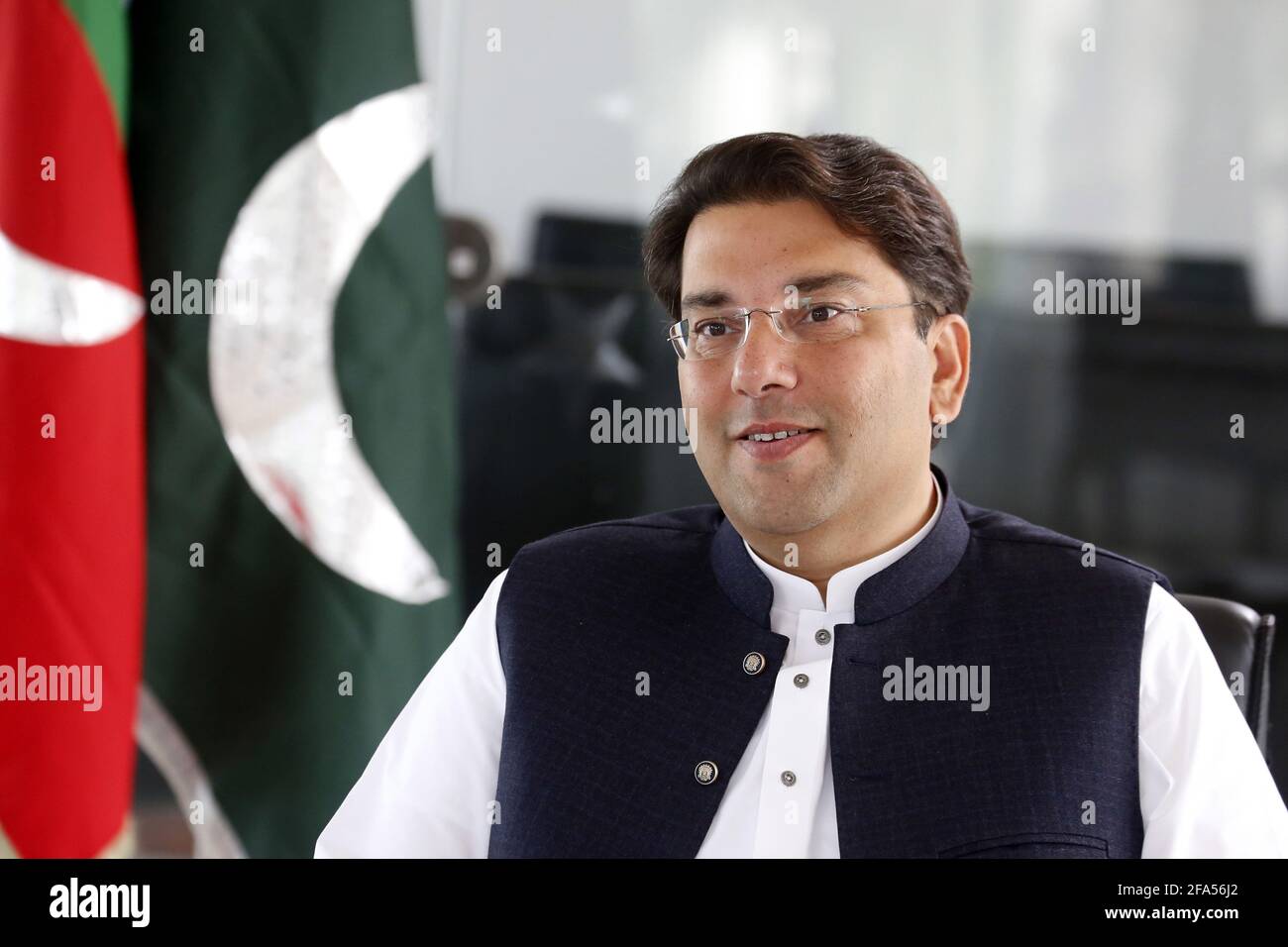 Islamabad, Pakistan. 19th Mar, 2021. Saifullah Khan Nyazee, chief ...