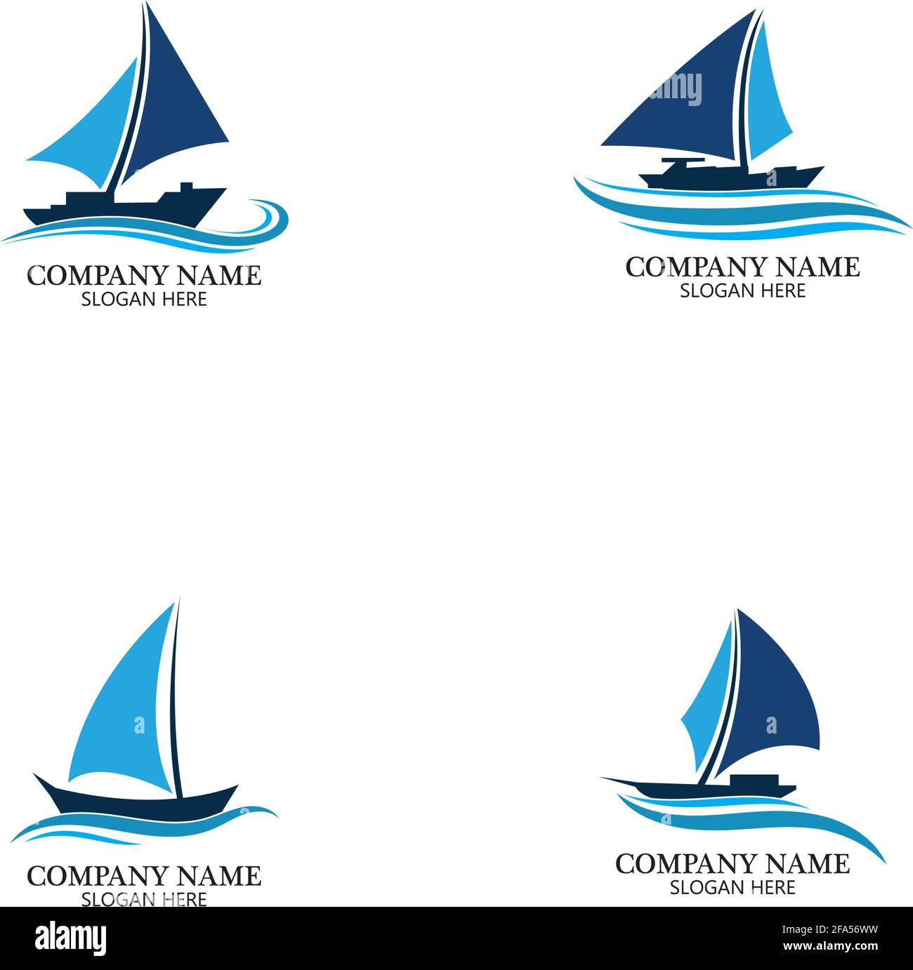 boat logo template,ship icon design,illustration element vector Stock ...