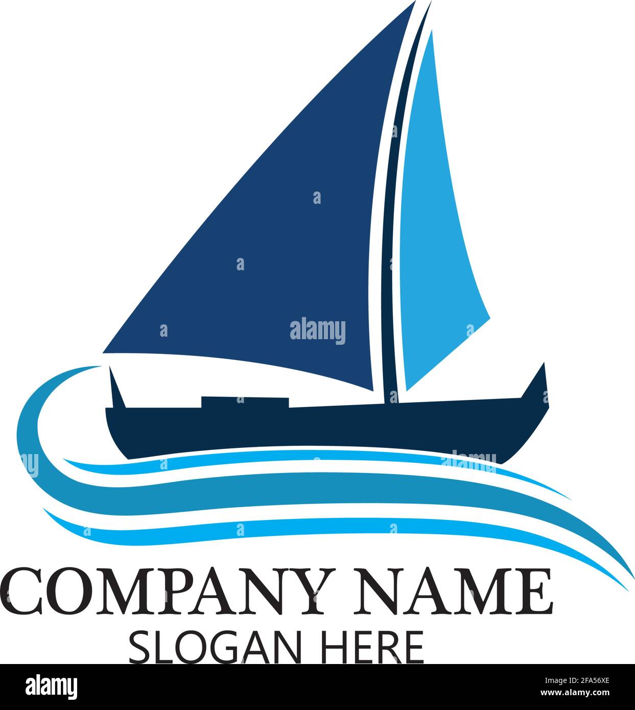 boat logo template,ship icon design,illustration element vector Stock ...