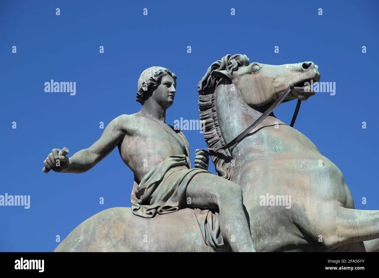 Dioscuri on horse hi-res stock photography and images - Alamy