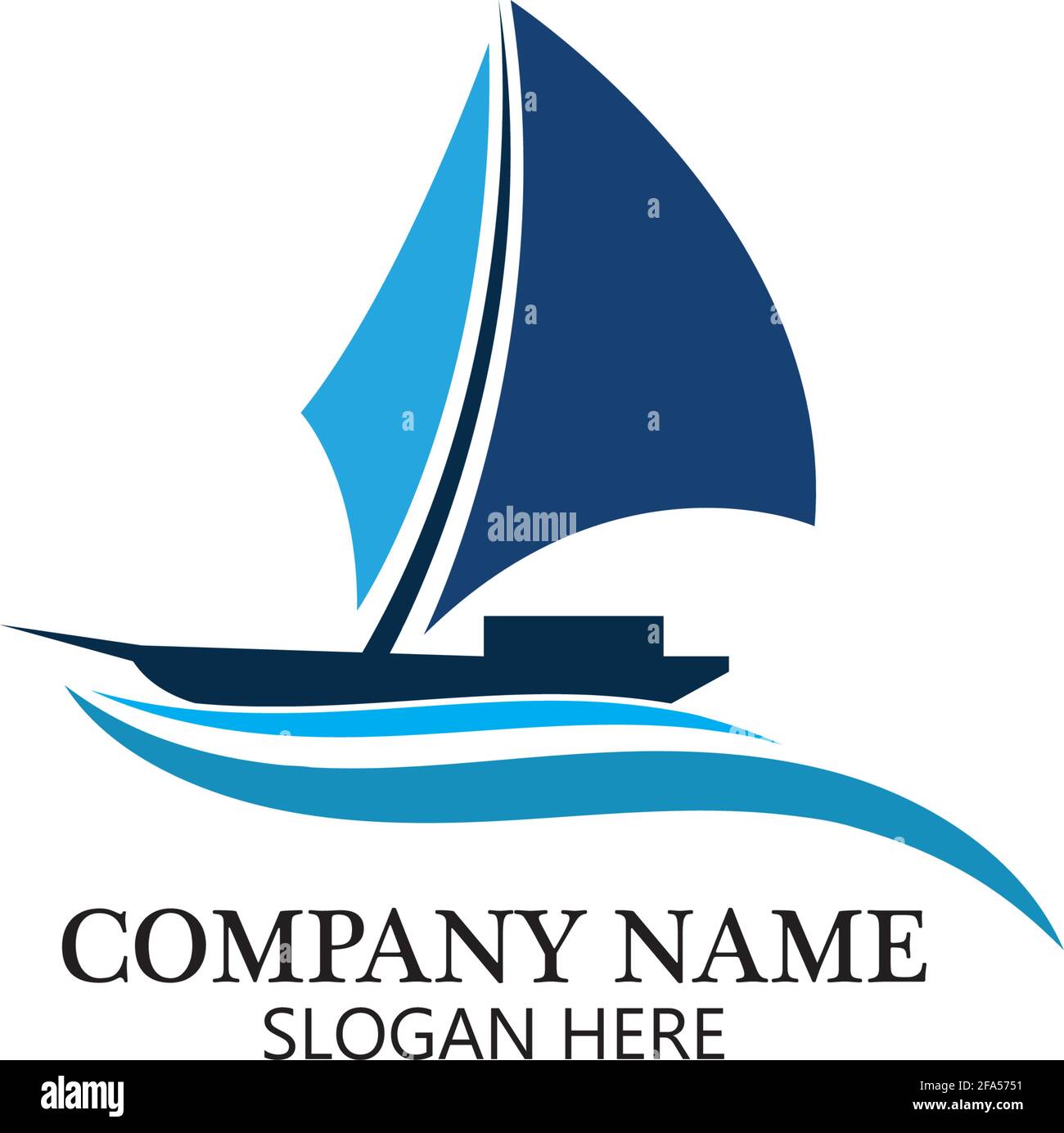 boat logo template,ship icon design,illustration element vector Stock ...
