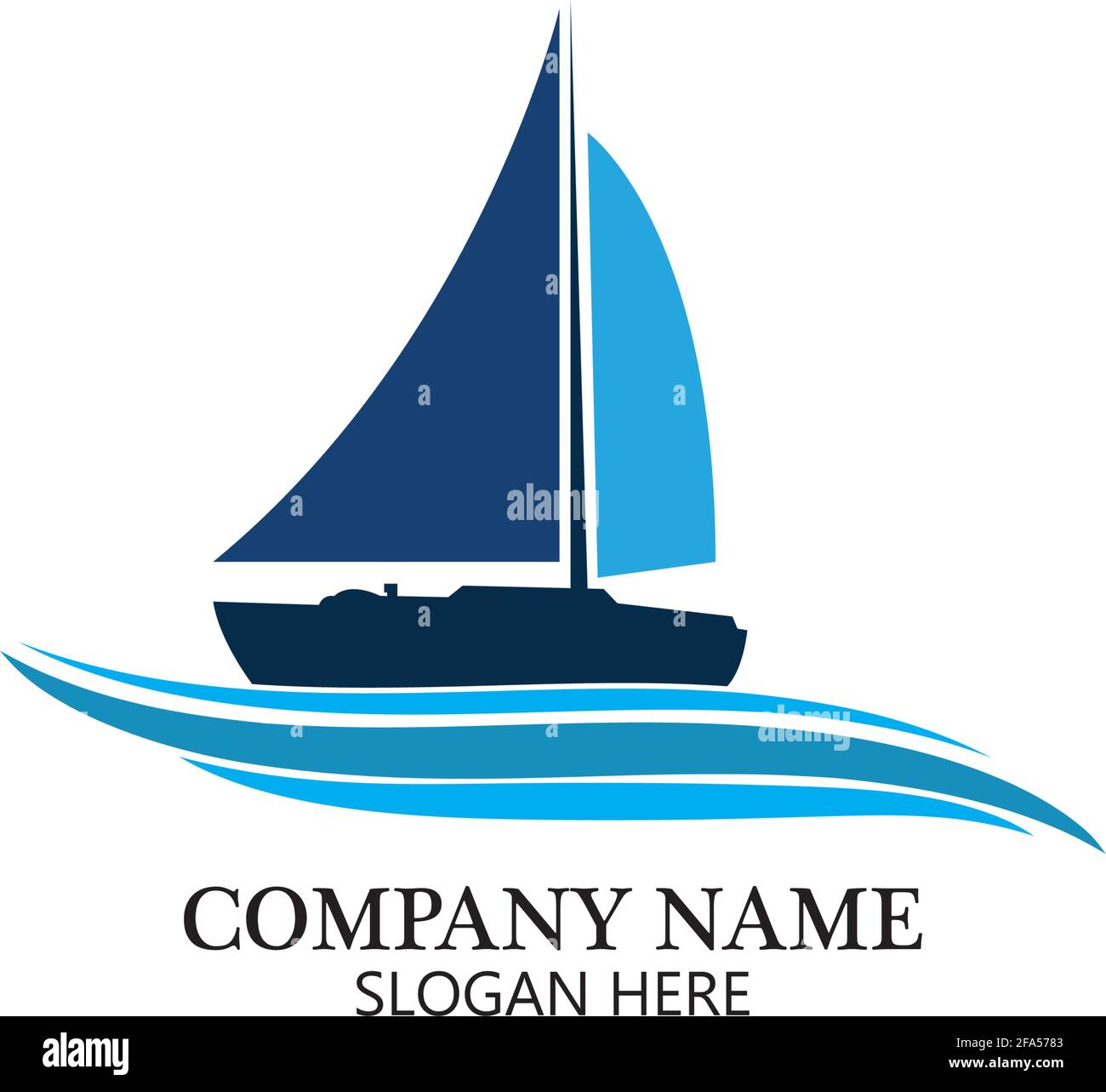 boat logo template,ship icon design,illustration element vector Stock ...
