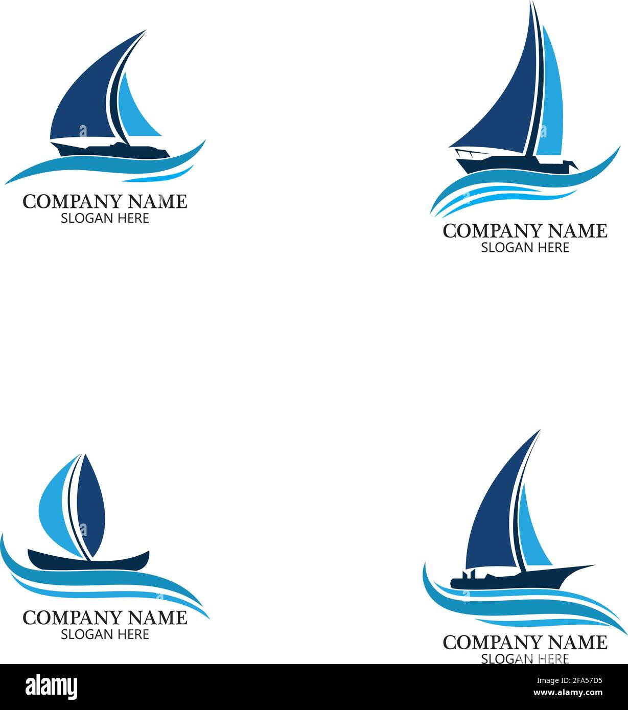boat logo template,ship icon design,illustration element vector Stock ...