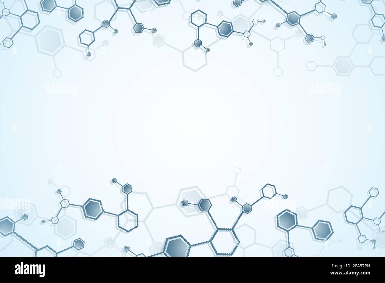 Abstract molecules medical background. illustration Stock Vector Image ...