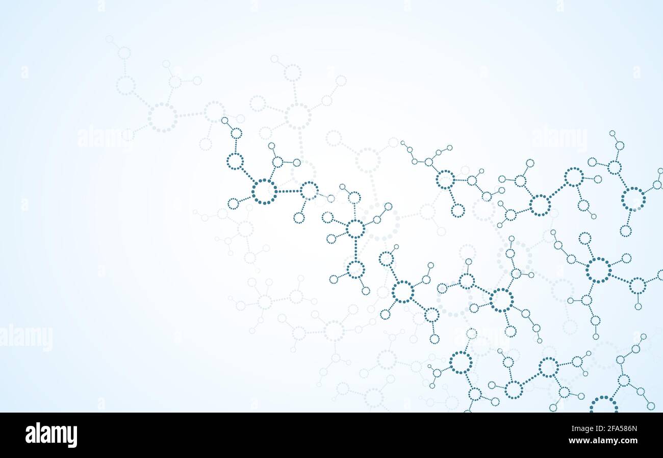 Abstract background medical substance and molecules Stock Vector Image ...