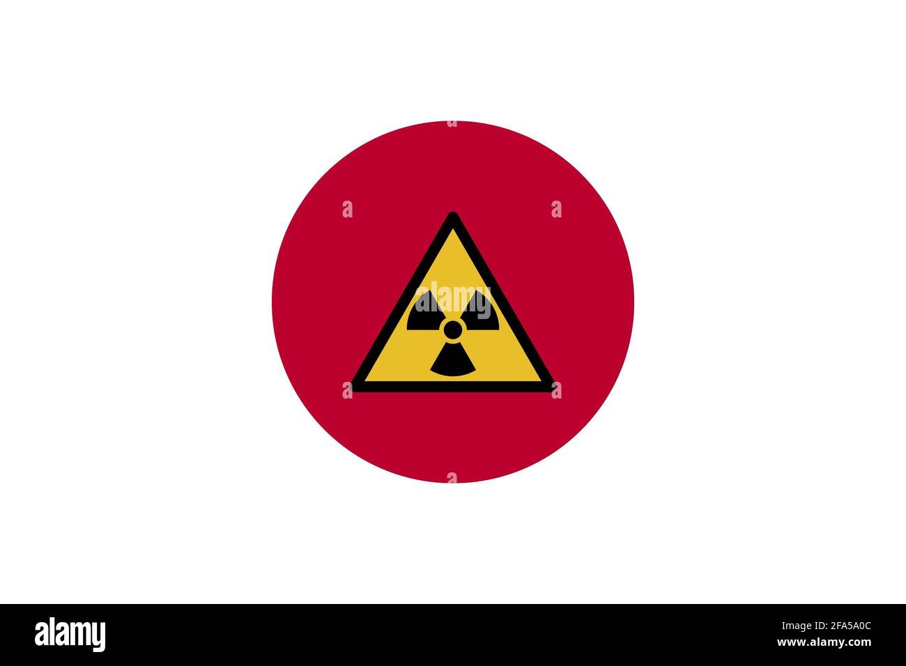 Safety warning flag Cut Out Stock Images & Pictures - Alamy