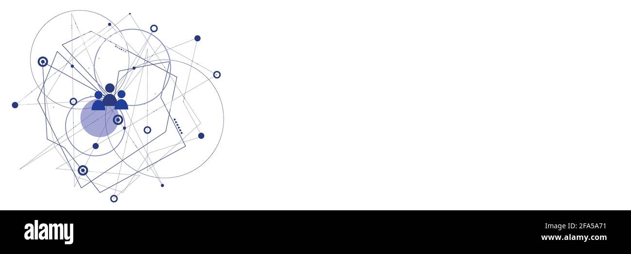 Human model connection on the white Stock Vector Image & Art - Alamy