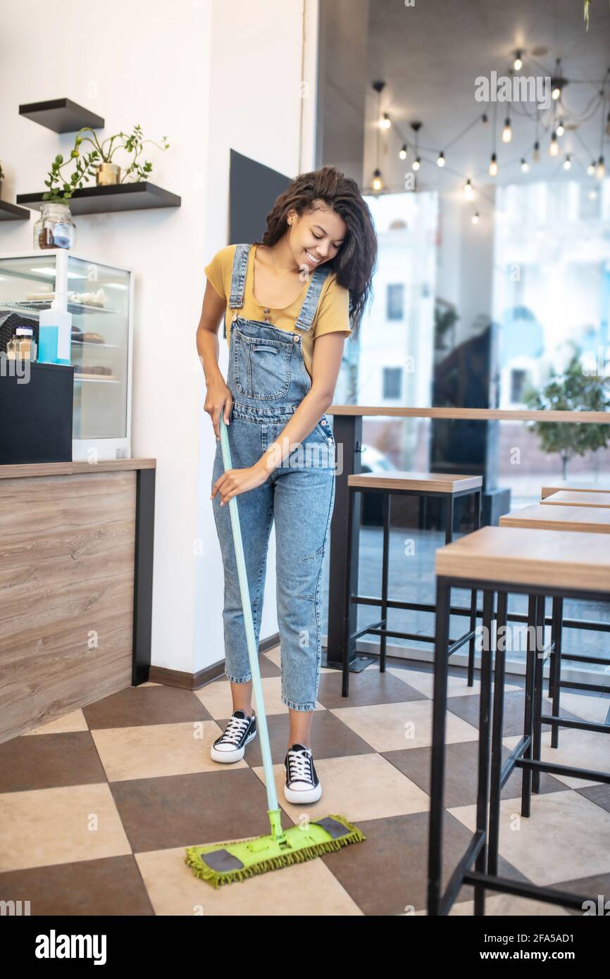Wet mop hi-res stock photography and images - Alamy