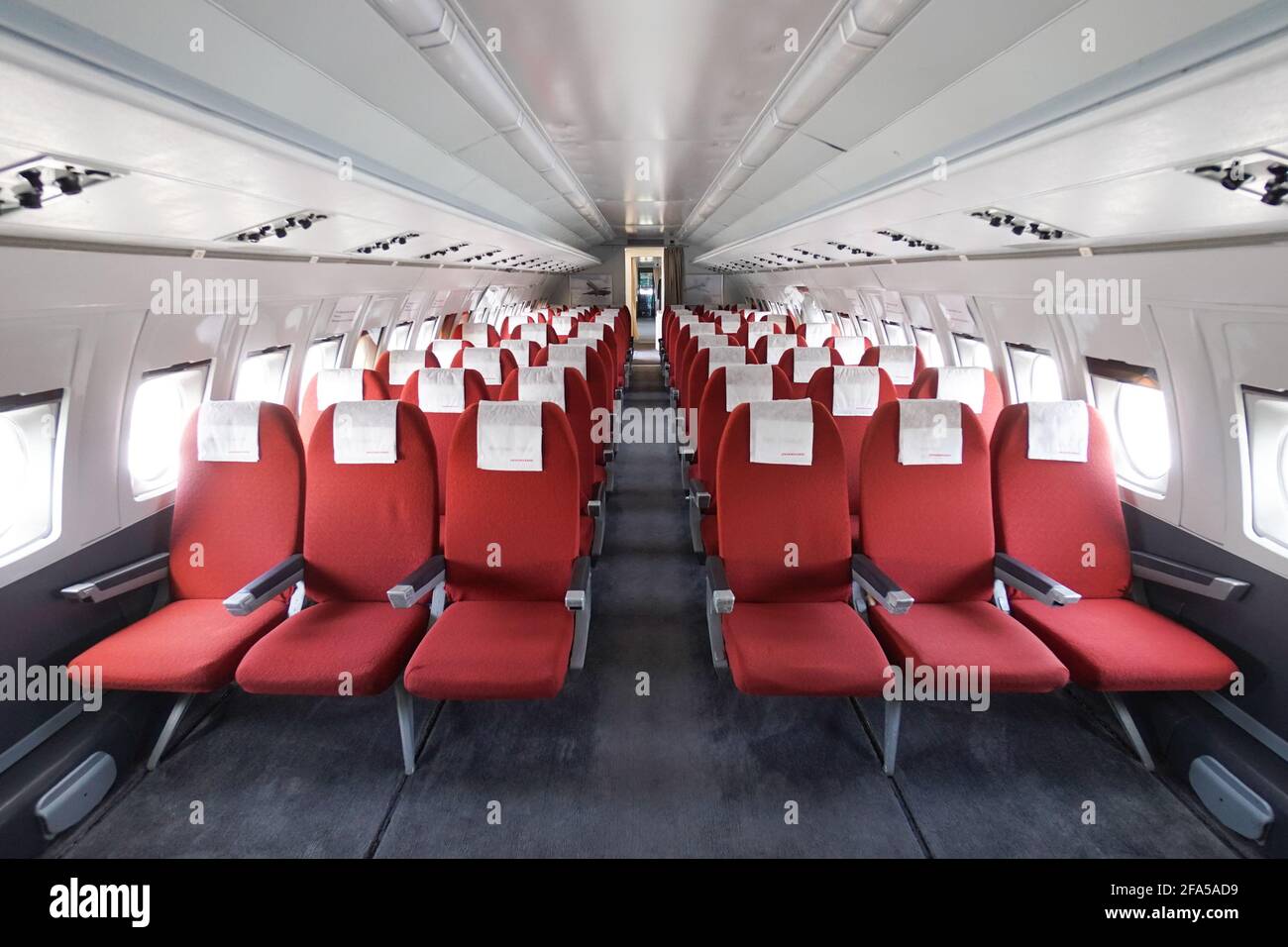 Gollenberg, Germany. 23rd Apr, 2021. View into the interior of the ...