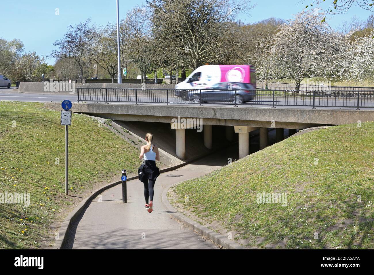 Pedestrian underpass path footpath hi-res stock photography and images ...