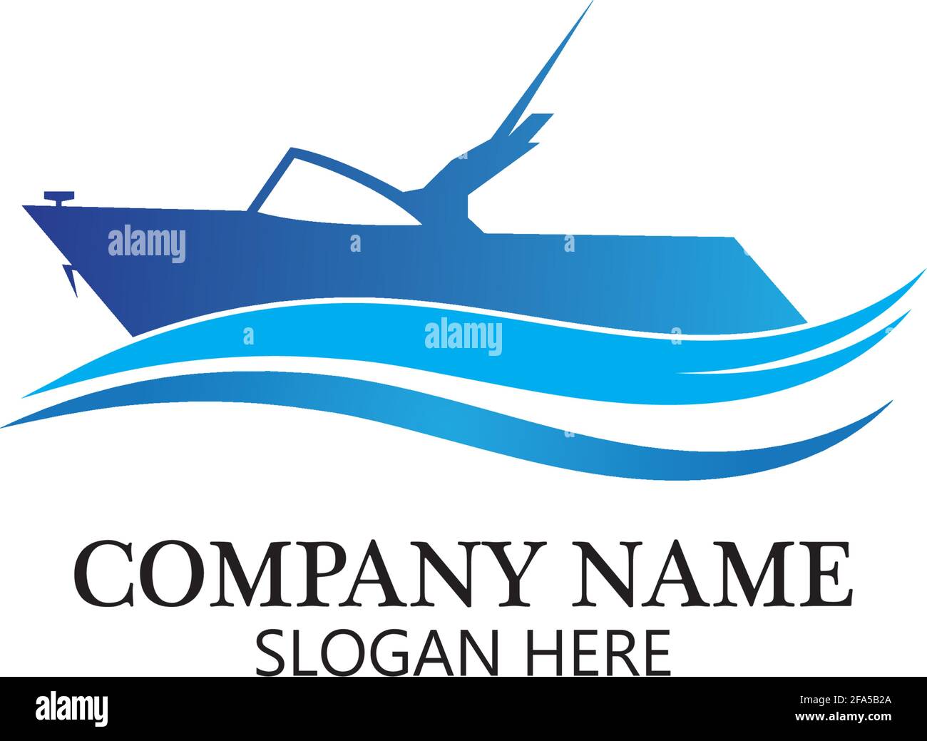 boat logo template,ship icon design,illustration element vector Stock ...