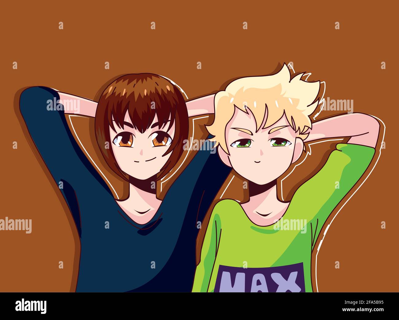 Japanese cartoons Stock Vector Images - Alamy