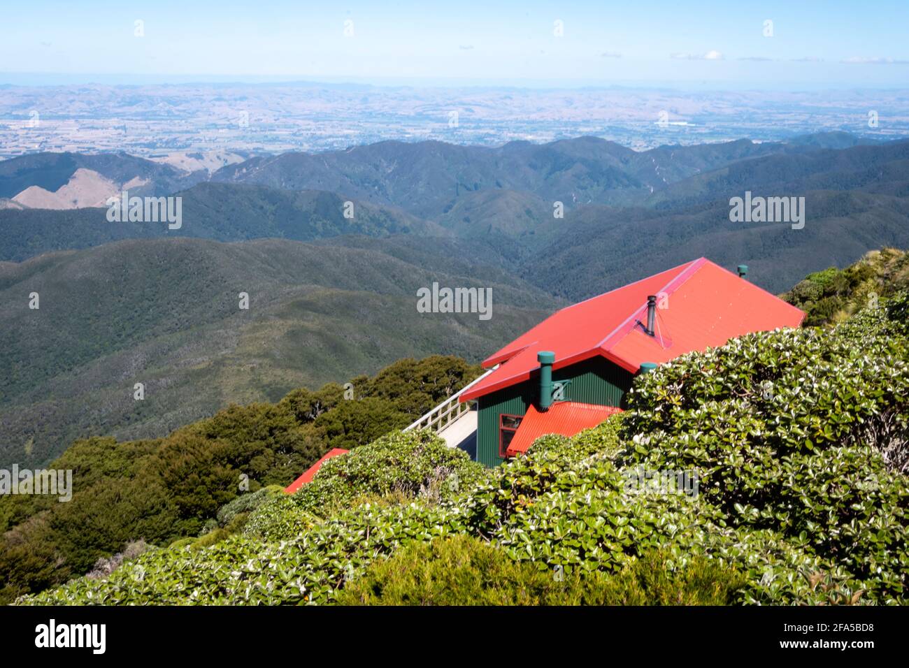 Powell Hut, Mount Holdsworth, Tararua Forest Park, North Island, New ...