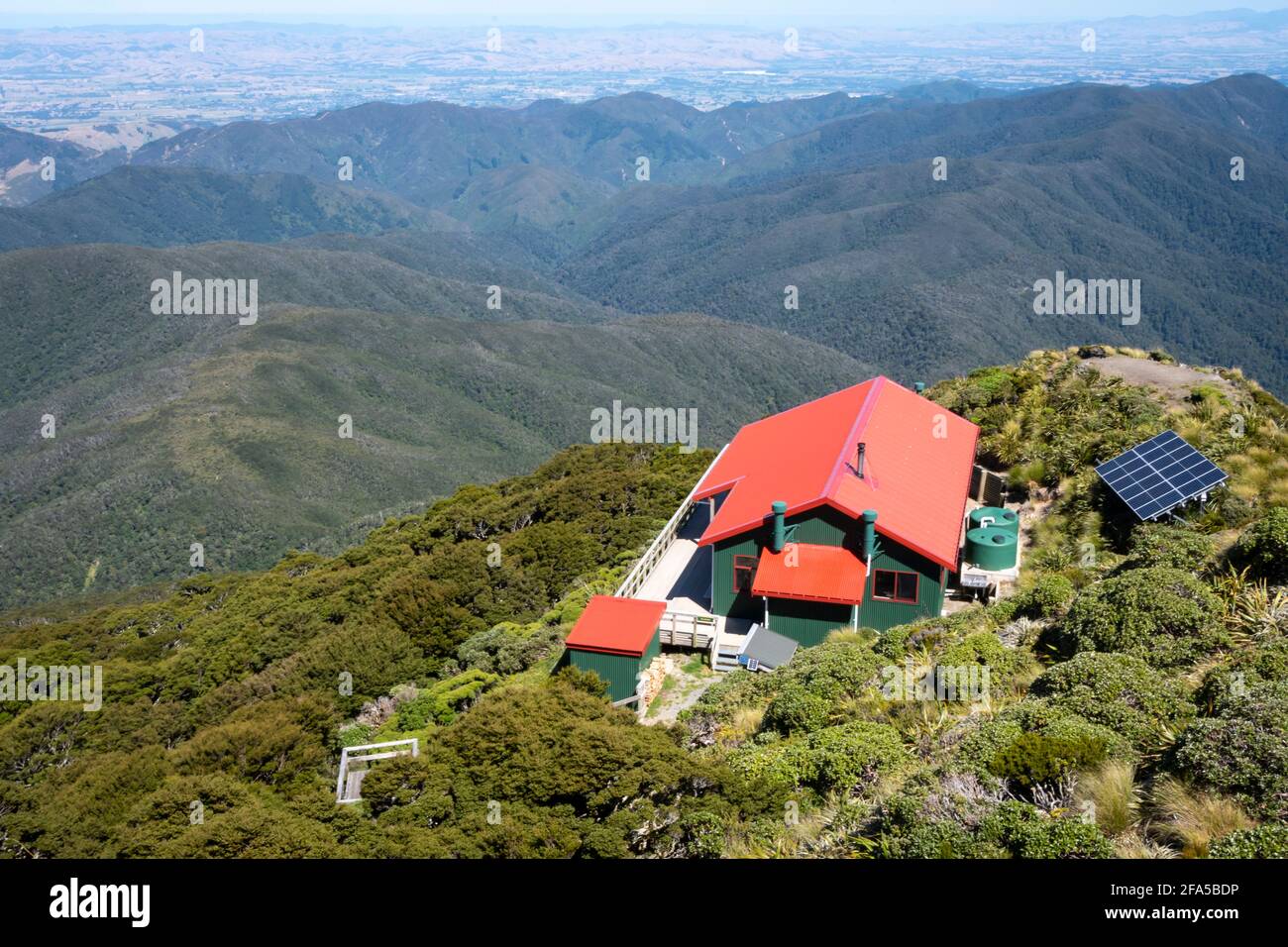 Powell Hut, Mount Holdsworth, Tararua Forest Park, North Island, New ...