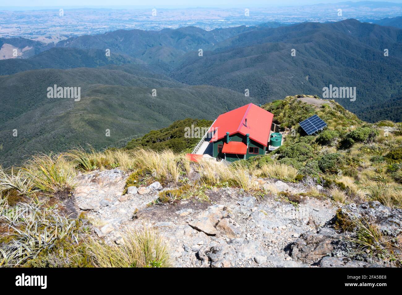 Powell Hut, Mount Holdsworth, Tararua Forest Park, North Island, New ...