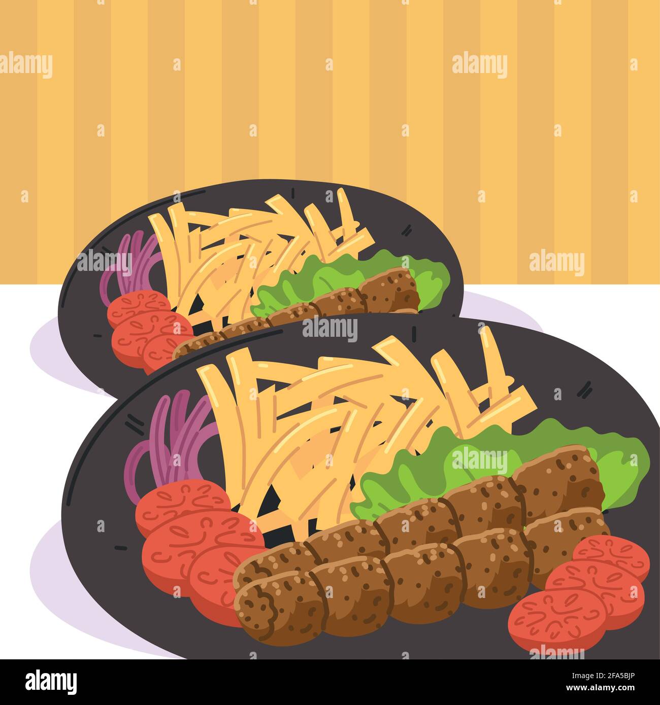 Arabic plates Stock Vector Images - Alamy