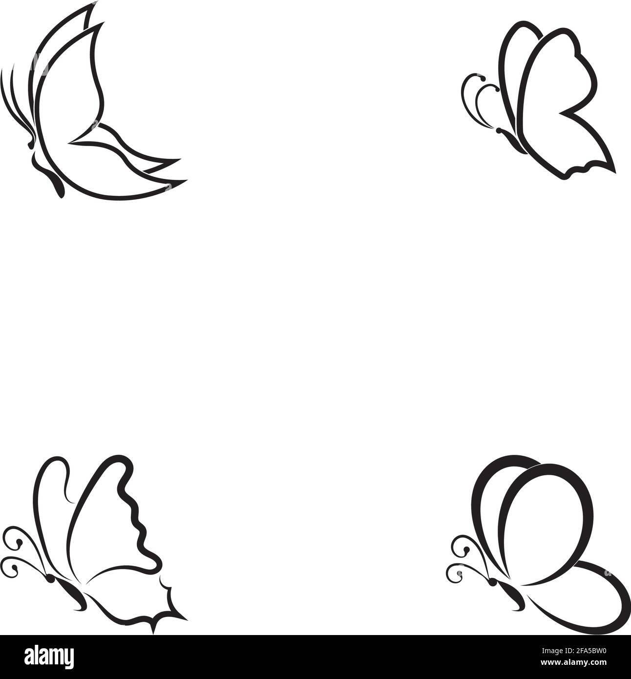 Simple Butterfly Designs