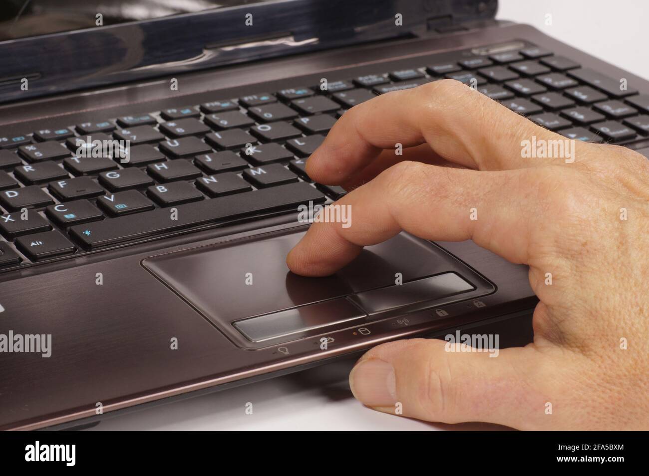 Hand touchpad hi-res stock photography and images - Alamy