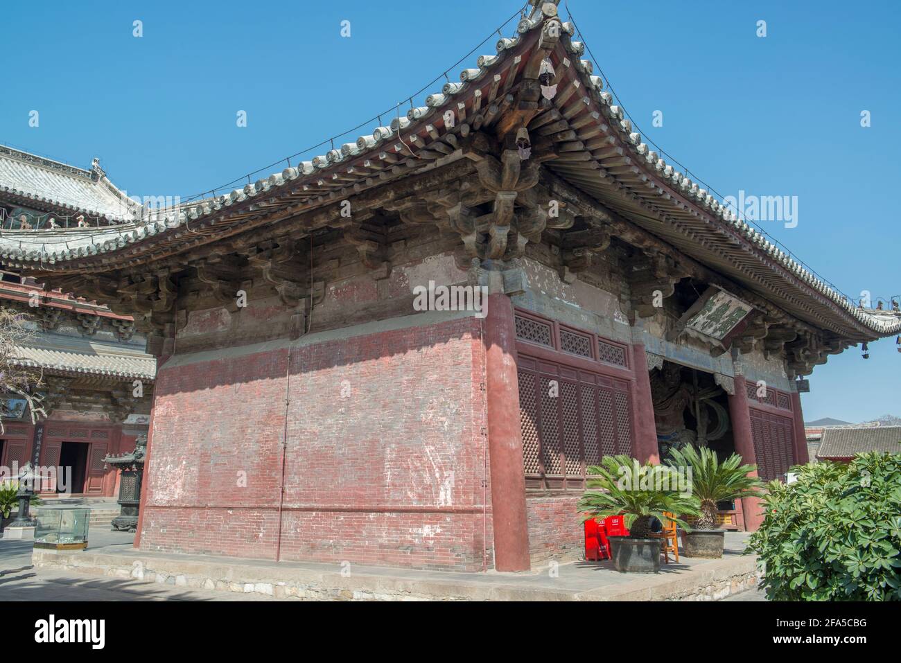 Temple Gate of Dule Temple. Jizhou, Tianjin, China Stock Photo - Alamy