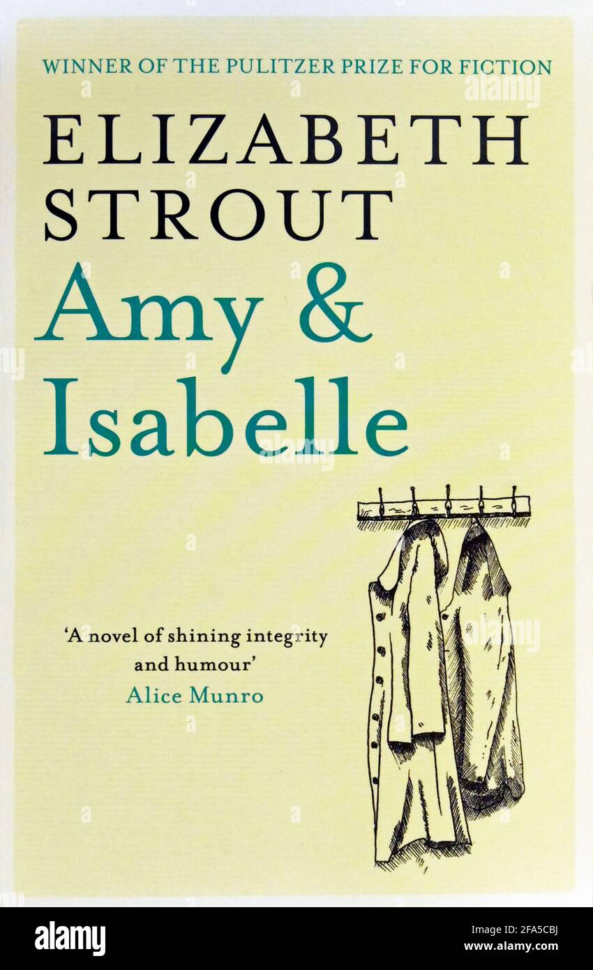 Book cover. "Amy and Isabelle" by Elizabeth Strout Stock Photo - Alamy