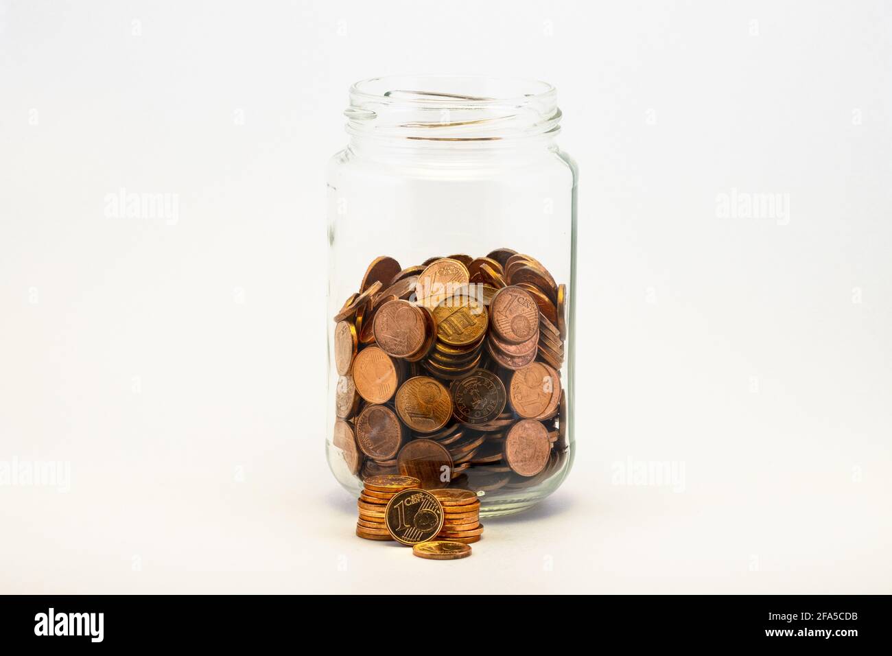 Penny jar hi-res stock photography and images - Alamy