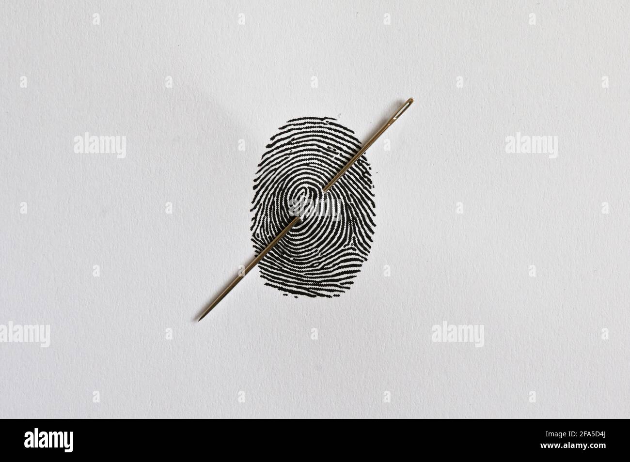 Thumb fingerprint hi-res stock photography and images - Alamy